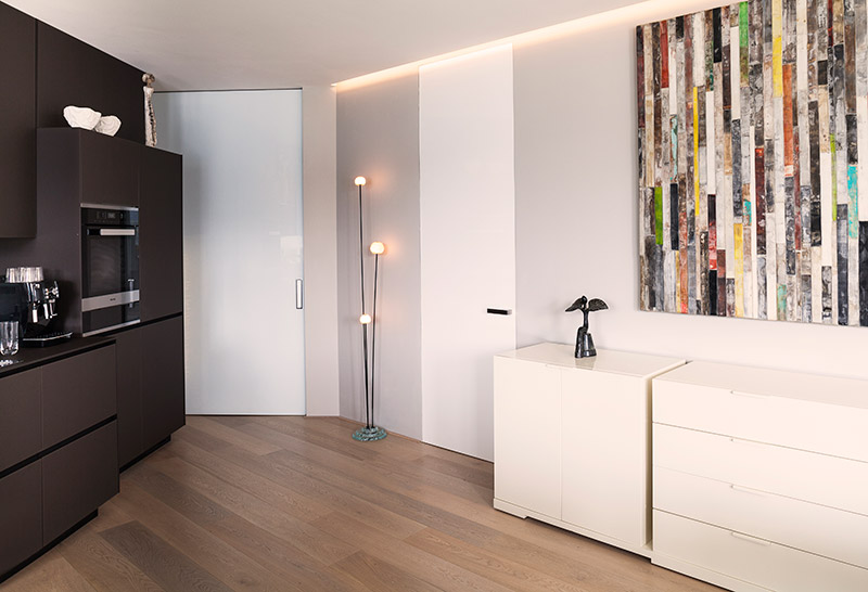 SEGNO SLIDE דלת זכוכית הזזה - STATO Designed Doors